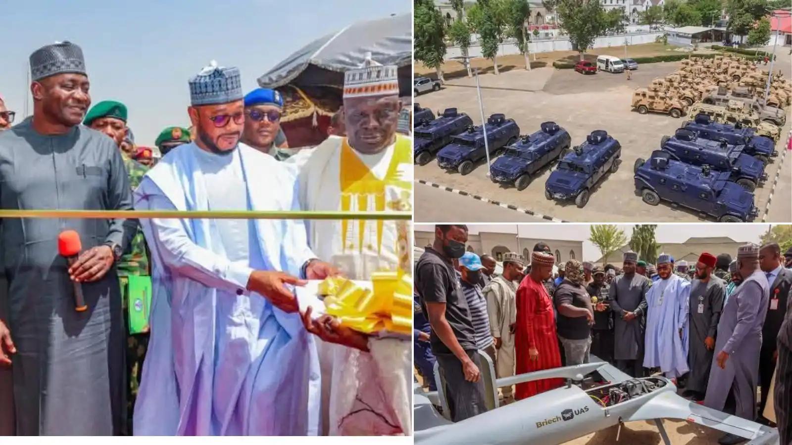 Dauda Lawal hands over 25 armoured vehicles, surveillance drones to ...