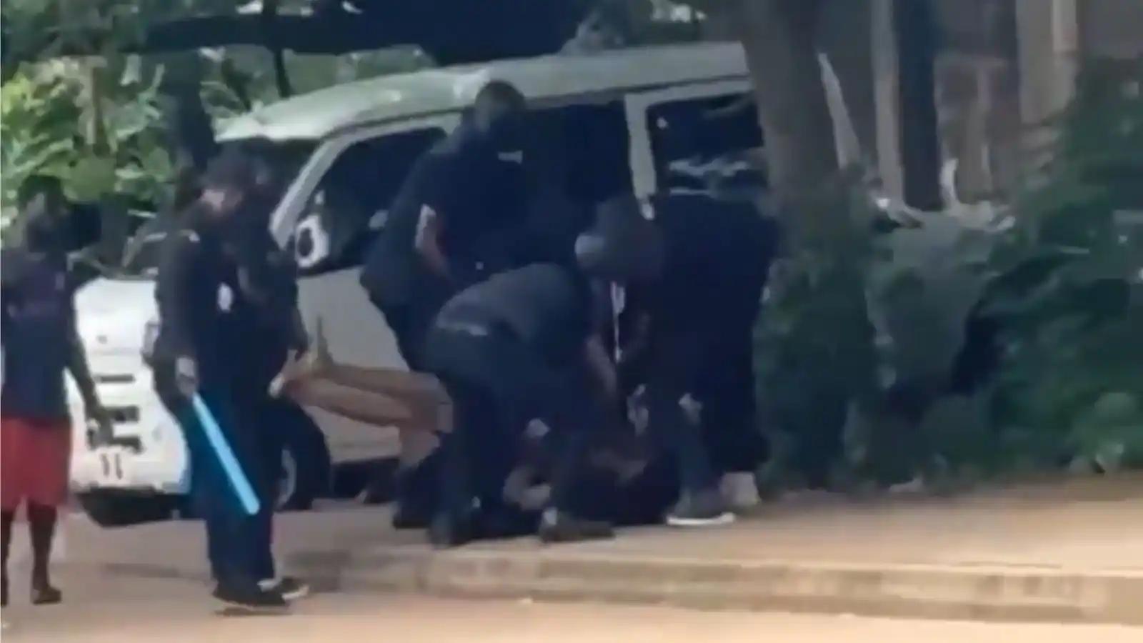 JUST IN: Police officers captured assaulting man in Edo days after ...