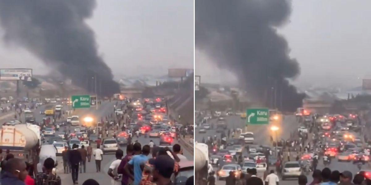 Many dead and vehicles burnt as brake failure of CNG truck causes ...