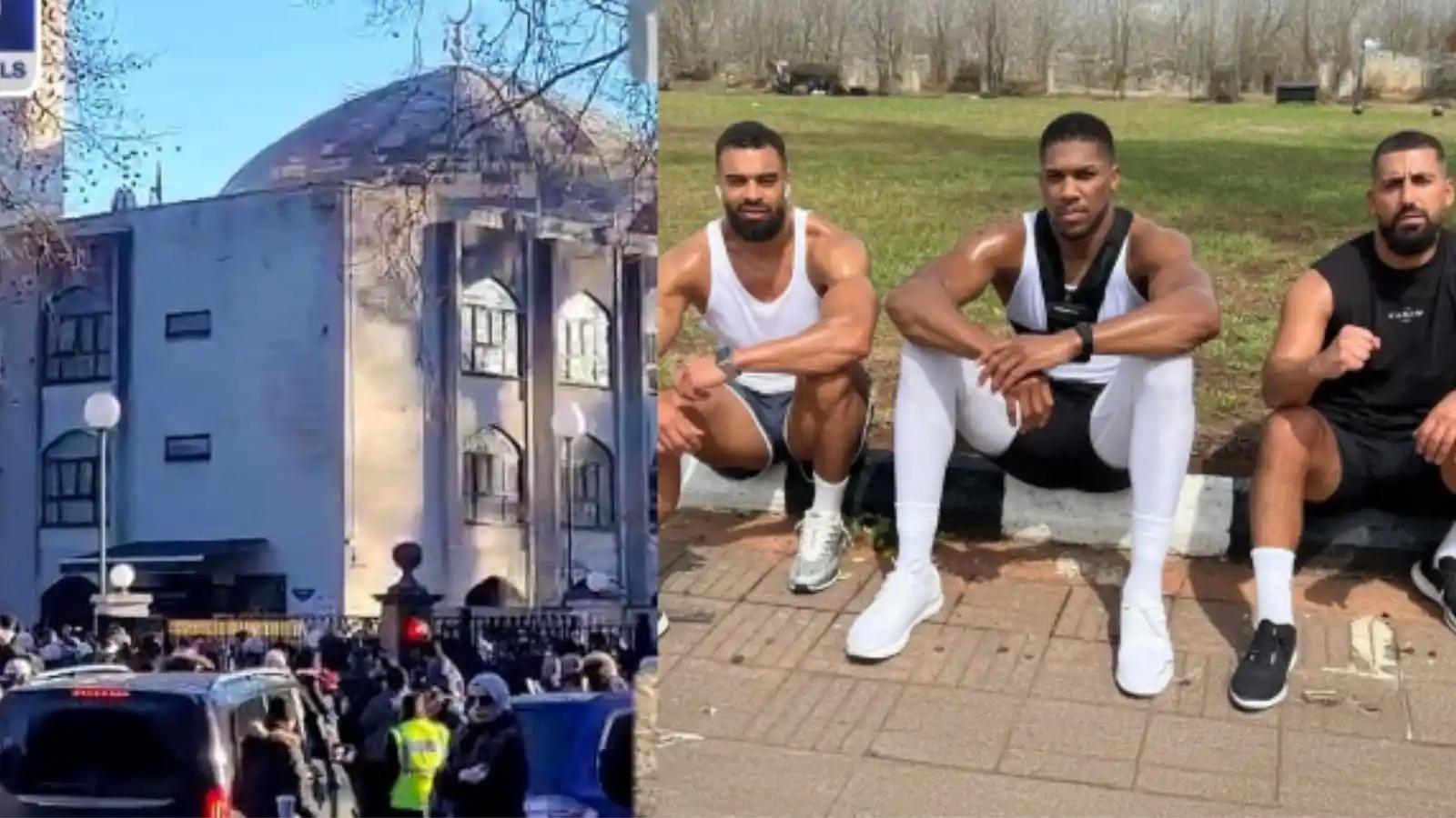 JUST IN: Anthony Joshua, family, others gather for Ghami, Latif's ...