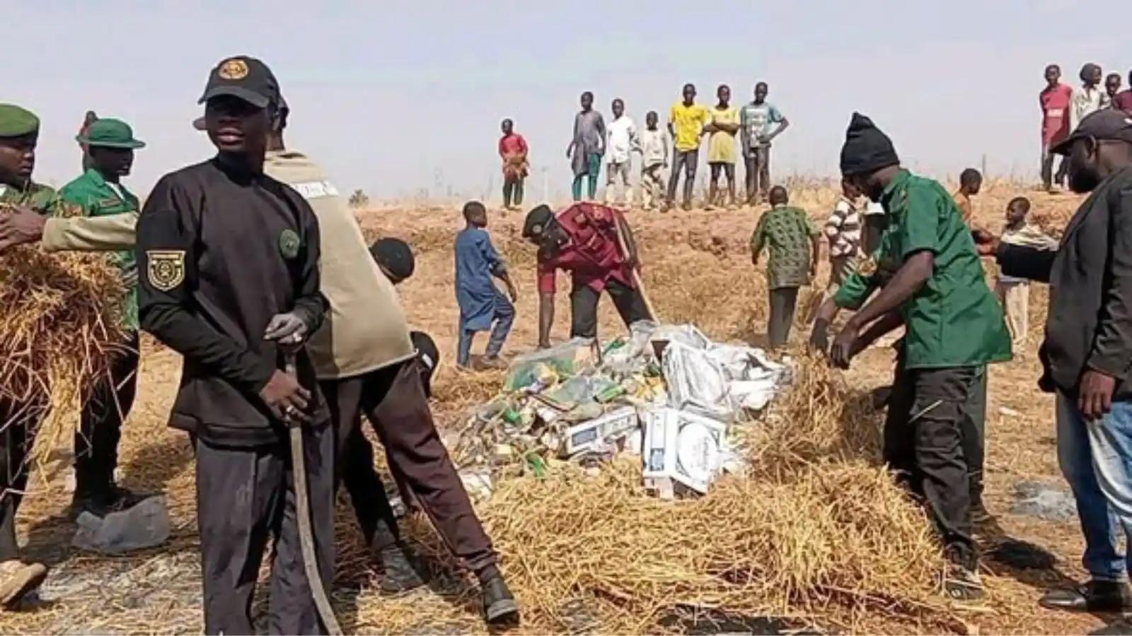 Hisbah destroys alcoholic drinks in Katsina (Photos) | Intel Region