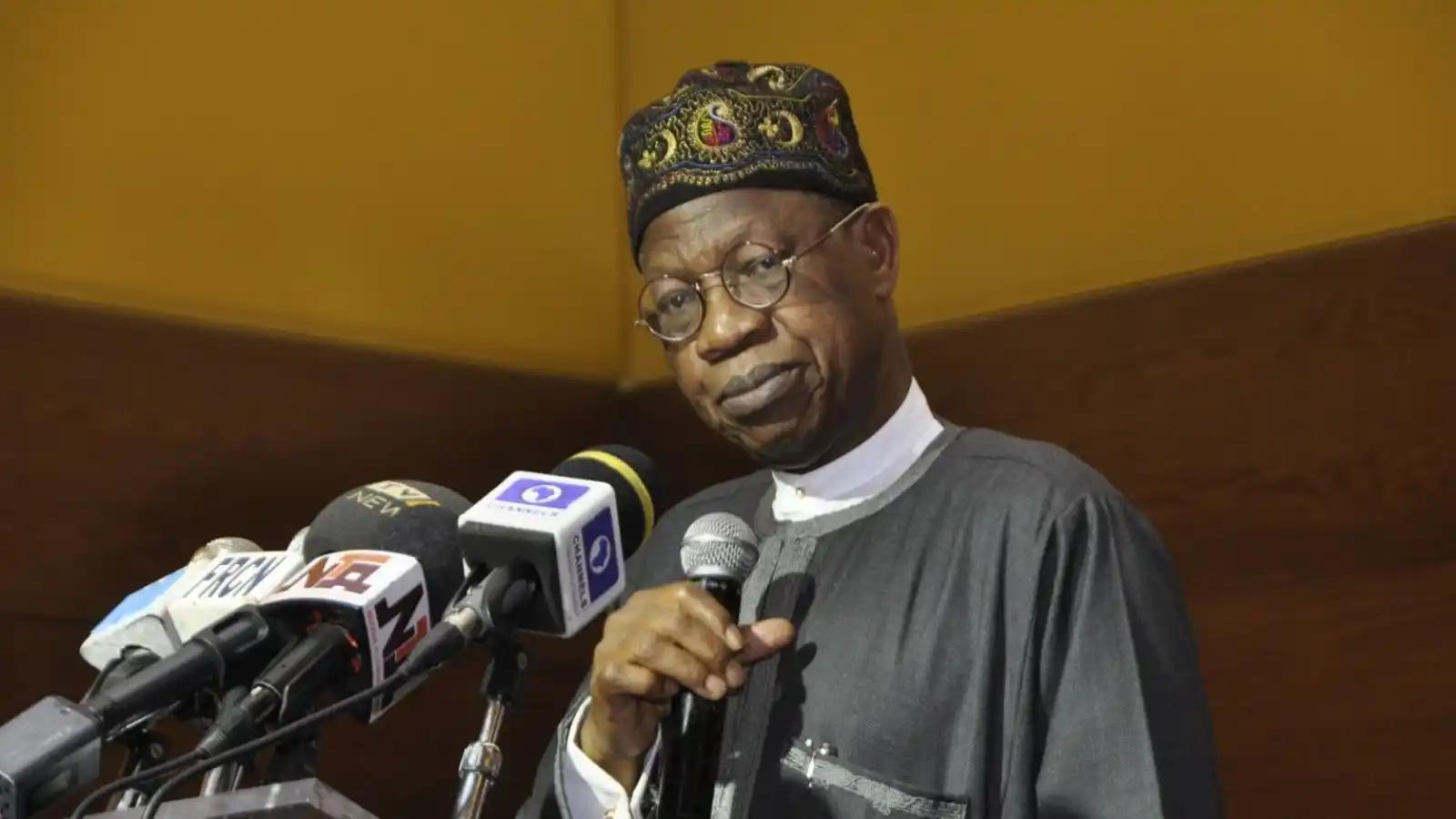 Lai Muhammed dismisses Lekki toll gate massacre claims, says no family ...
