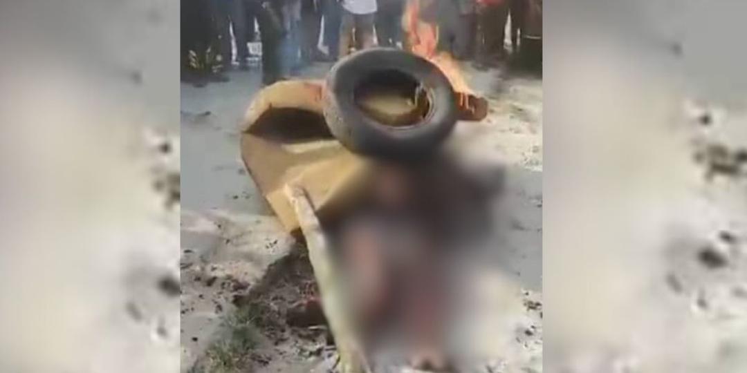BREAKING: Angry youths set man ablaze in Delta after allegedly ...