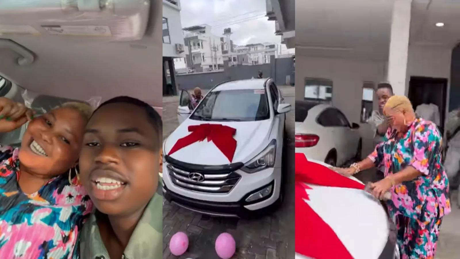 TikToker Peller surprises mother with a brand new SUV (Video) | Intel ...