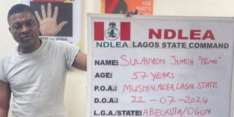NDLEA arrests most wanted Lagos drug baron Temo after years of evading ...