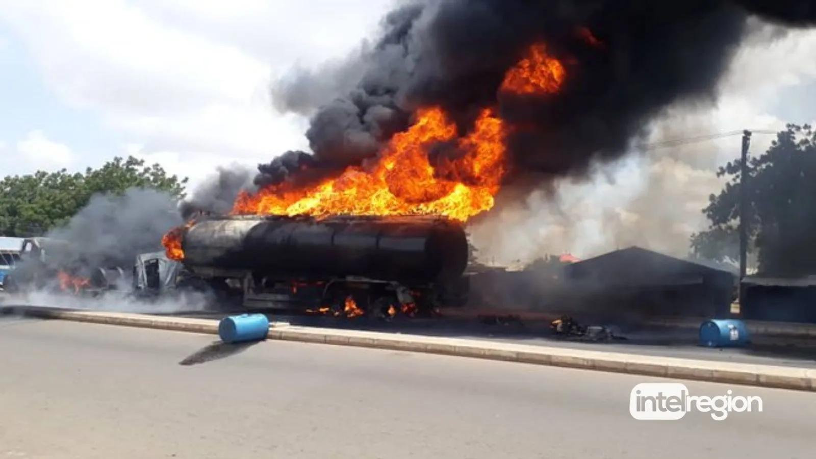 JUST IN: Many feared dead as fuel tanker explosion rocks Ogun | Intel ...
