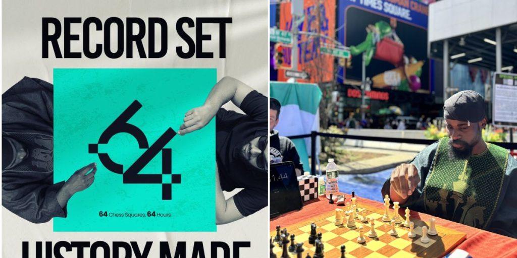 Tunde Onakoya breaks chess marathon world record, awaits confirmation ...