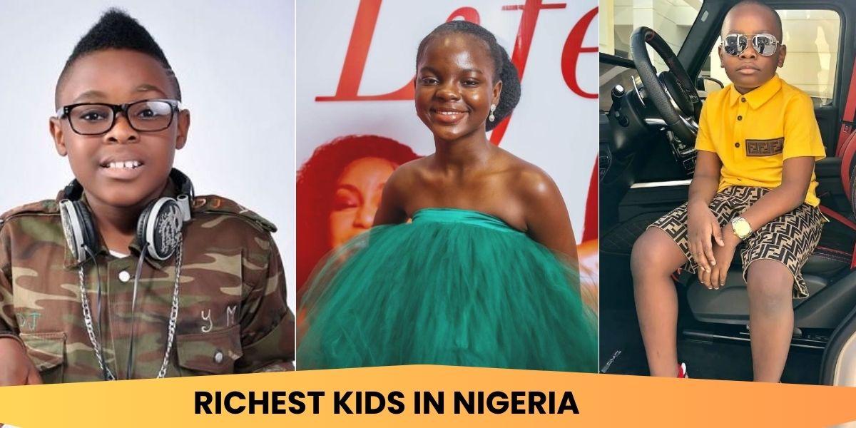 Top 10 richest kids in Nigeria and their net worth 2024 | Intel Region