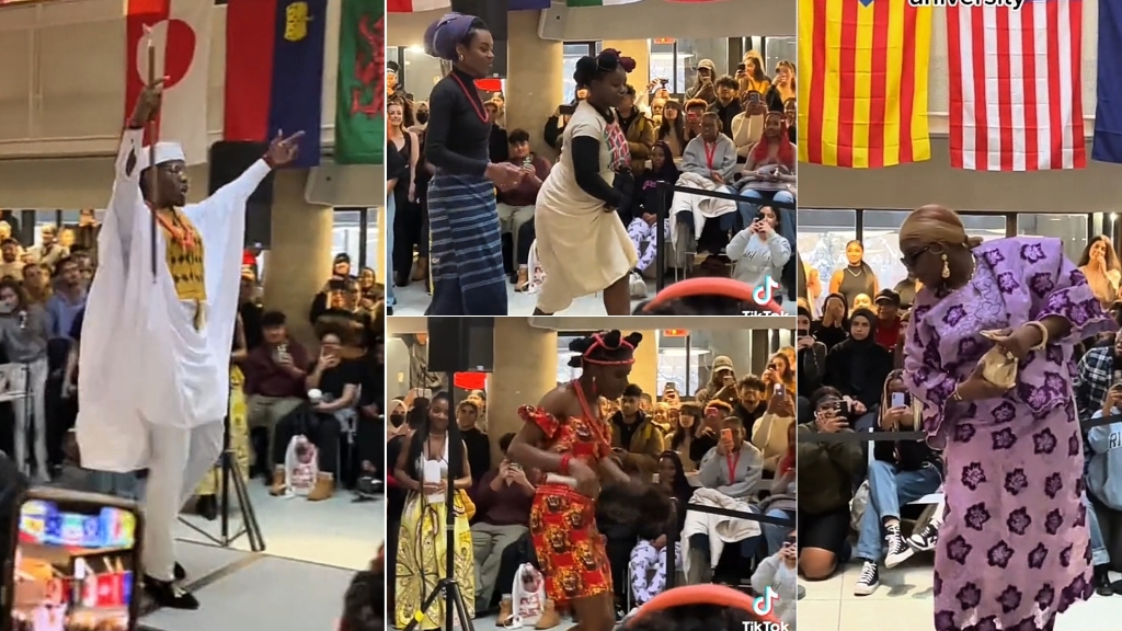 "Naija to the world" - Nigerian students in US stun Oyinbos at school ...