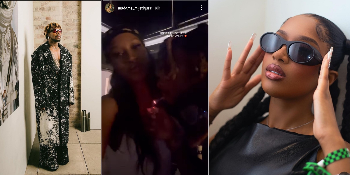 "Love of my life" - Lovely video of Asake and his girlfriend Mystiquee ...
