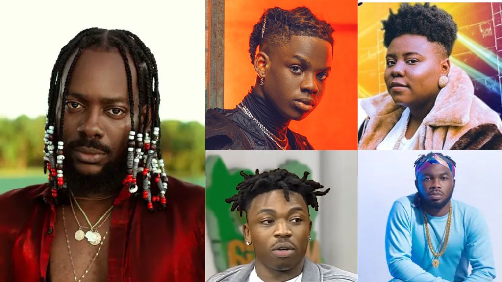Adekunle Gold, Fireboy DML, Rema, Small Doctor, Teni and 7 others top ...
