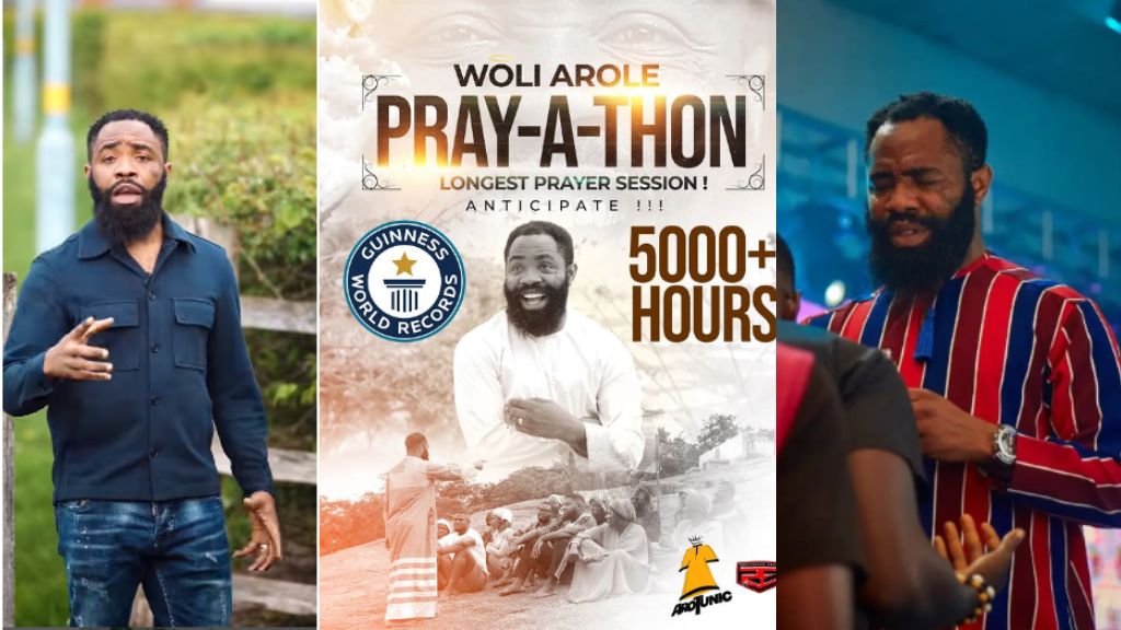 Comedian Woli Arole set to begin 5000 hour pray-a-thon for Guinness ...