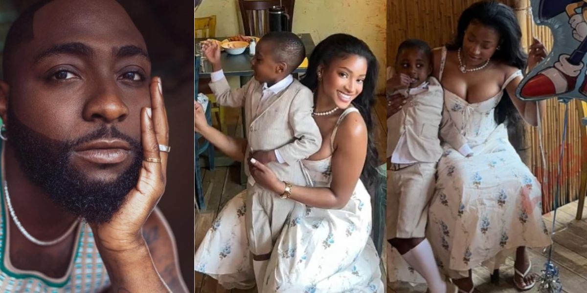 "He looks so much like OBO" - Davido babymama Larissa London shares ...