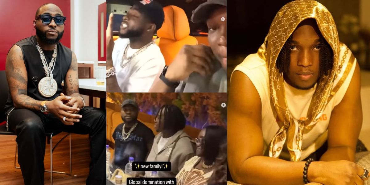 Davido signs Boi Chase to his record label DMW, creates dinner and ...