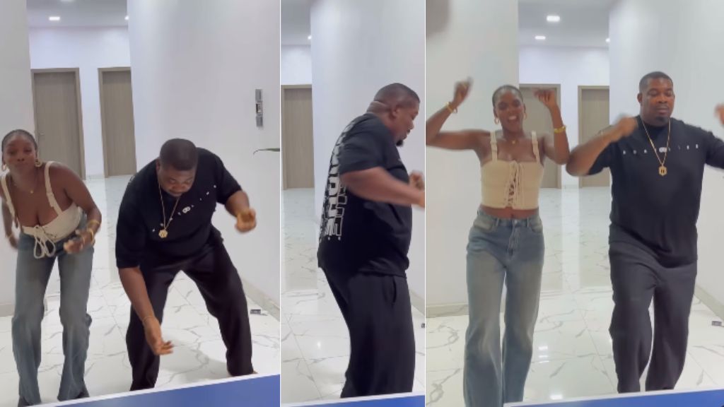 "He ate it" - Don Jazzy jumps on Asake's Mogbe dance challenge, shows ...