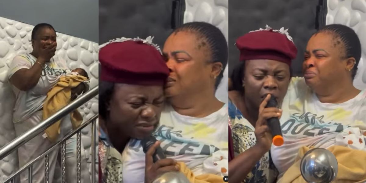 "Crying like a baby" - Emotional moment gospel singer Yinka Alaseyori ...