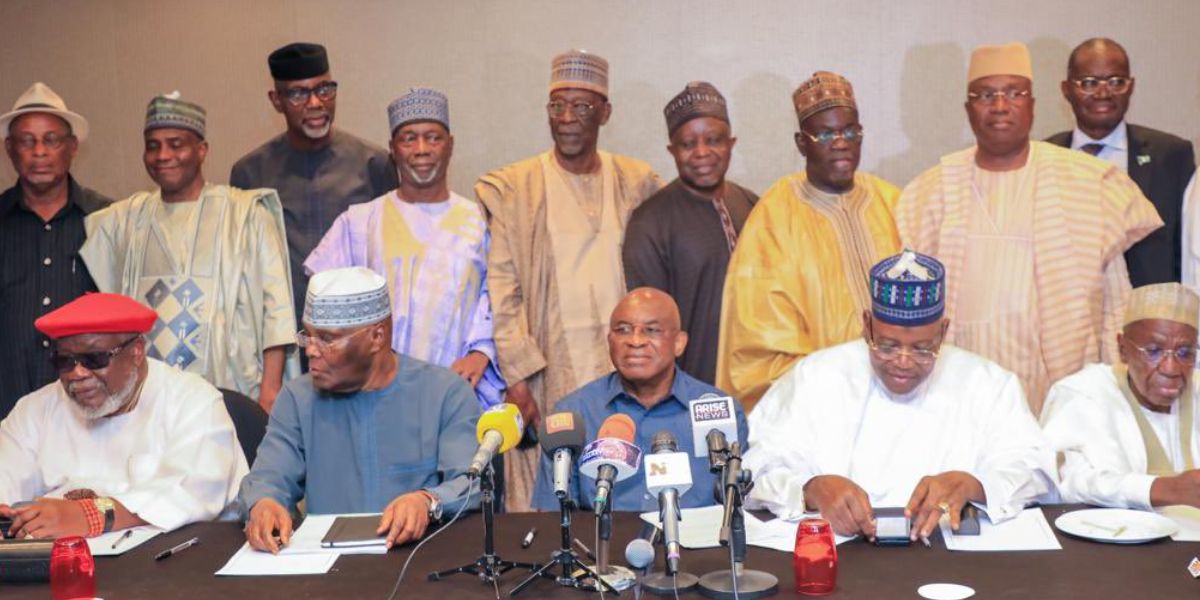 2027: Atiku-led opposition coalition adopts ADC, appoints David Mark ...