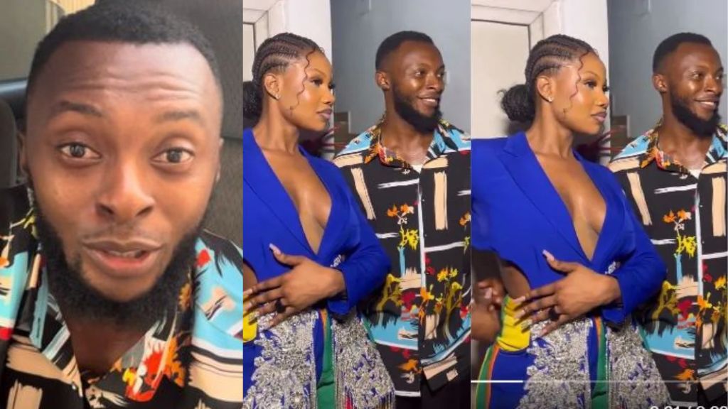 Fan demands a public apology from Tacha after she removes his hand from ...