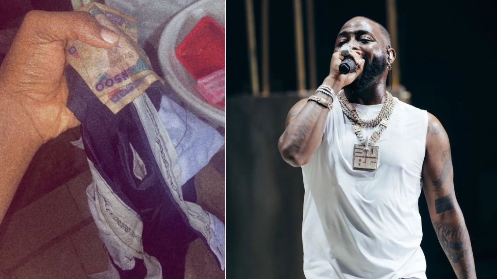 "$500k no bad sha" - Househelp begs Davido after returning money he ...