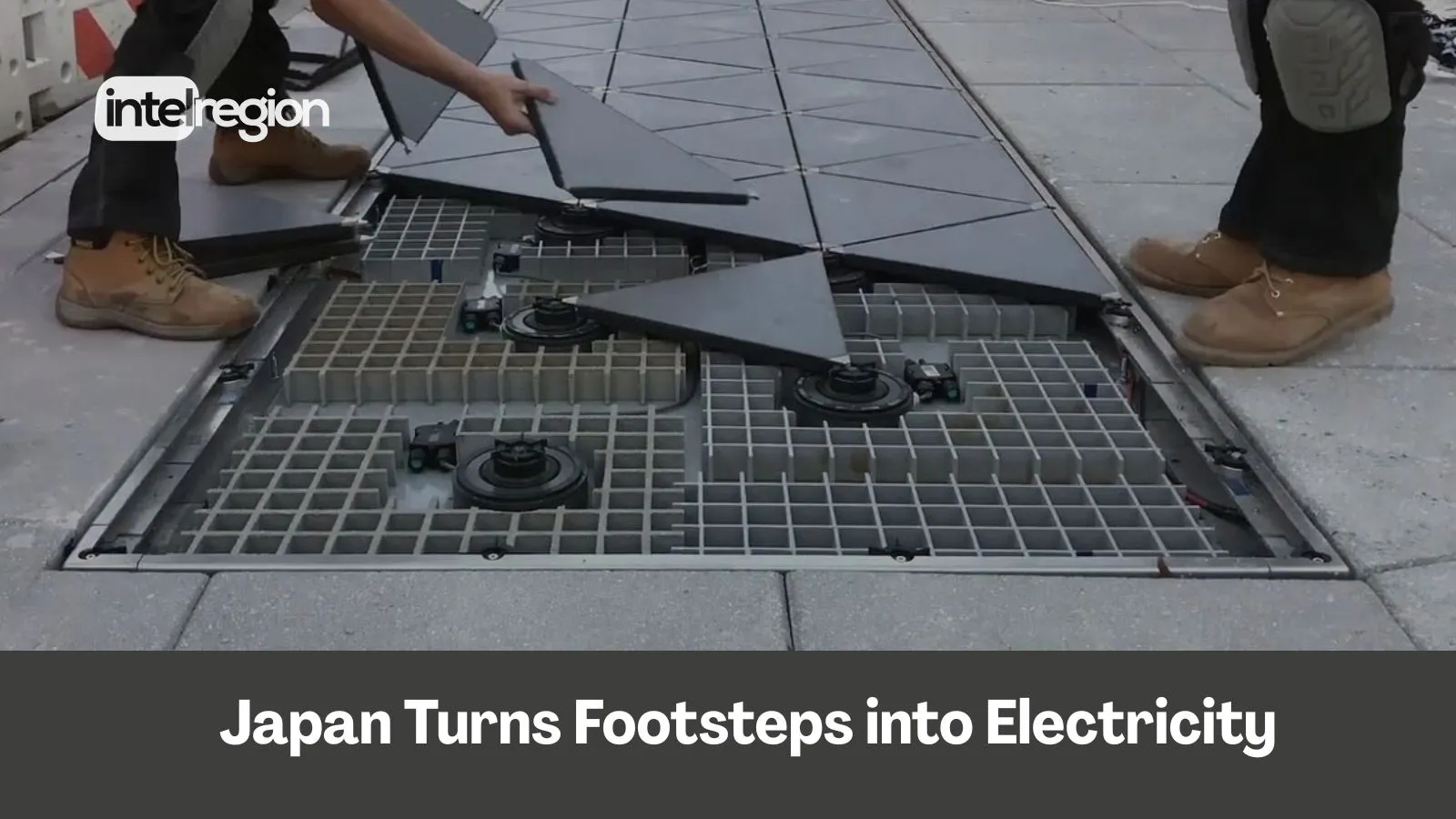 Amazing Technologia: How Japan Turns People’s Footsteps into ...