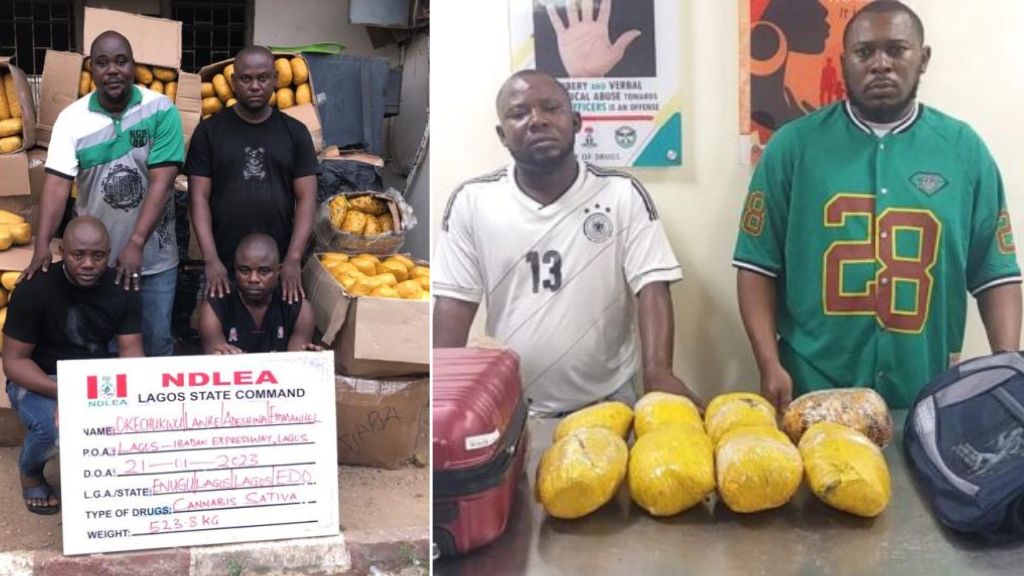 Six drug traffickers sentenced to 156 years jail terms in Lagos and ...