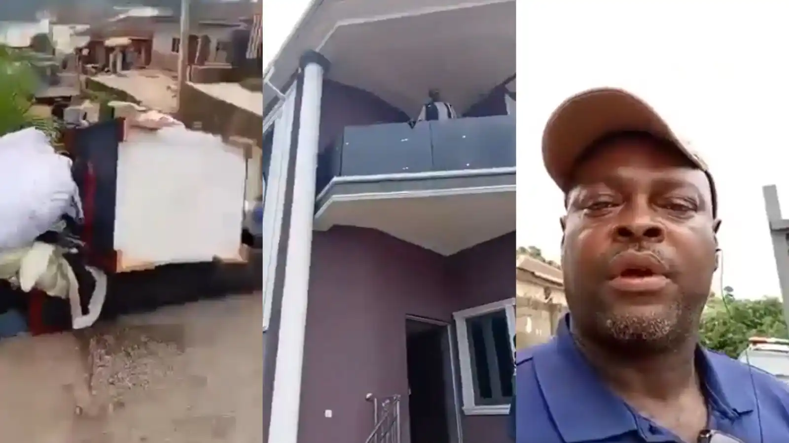'I will rather die': Man cries out as bank seizes his mansion after ...