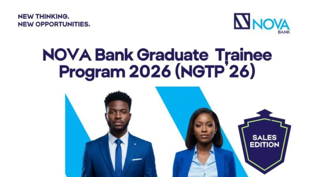 (APPLY) NOVA Bank Graduate Trainee Program 2026 | Intel Region