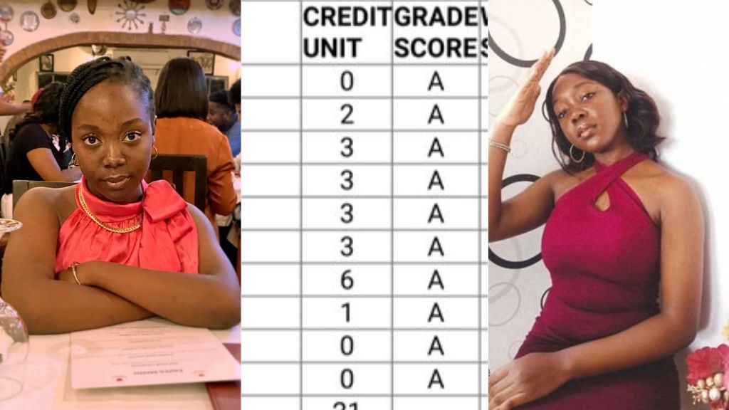 Nigerian lady graduates as a Mechanical engineer with perfect 5.00 CGPA ...