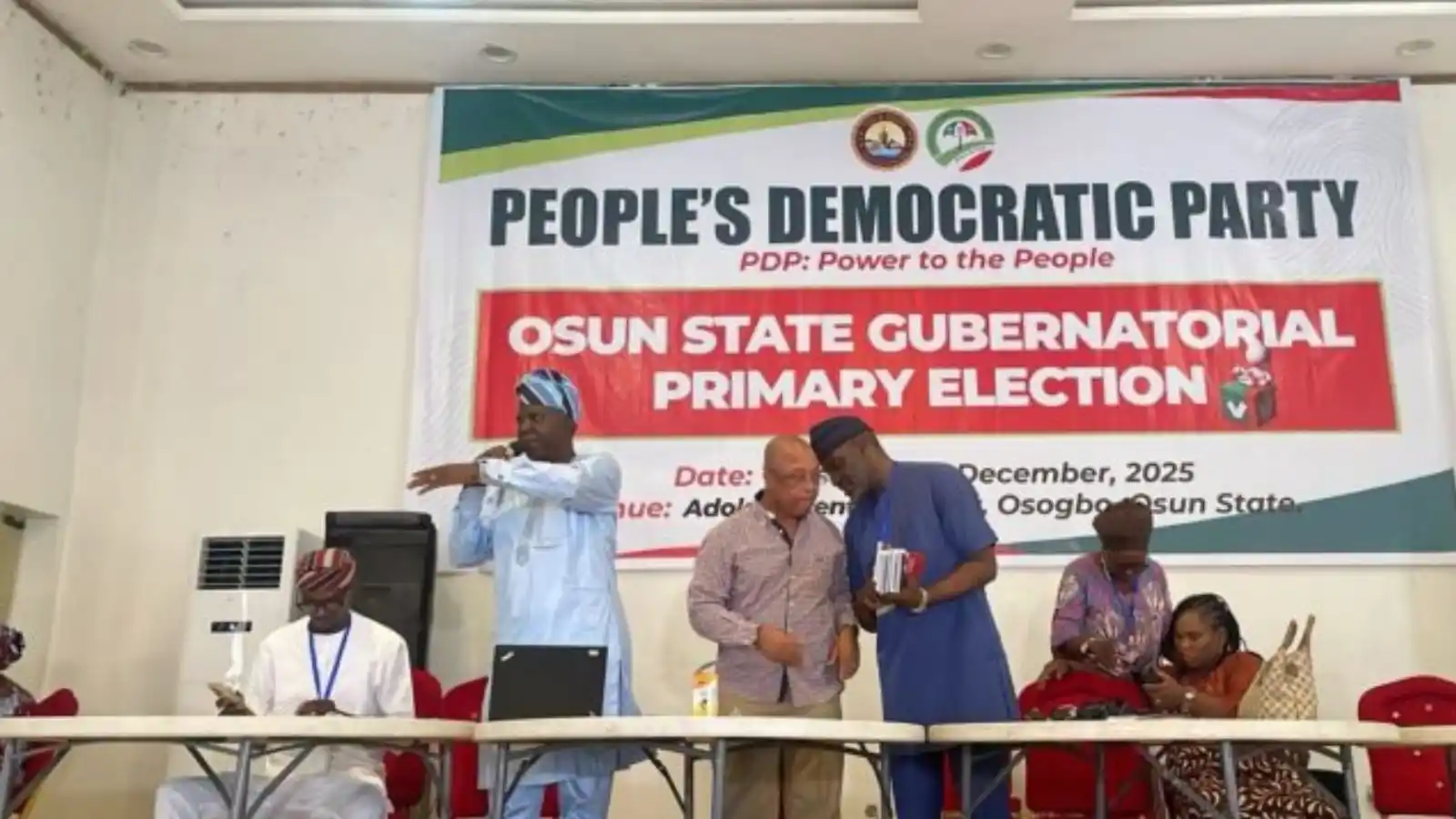 Breaking Adebayo Wins Osun Pdp Governorship Primary After Adeleke S