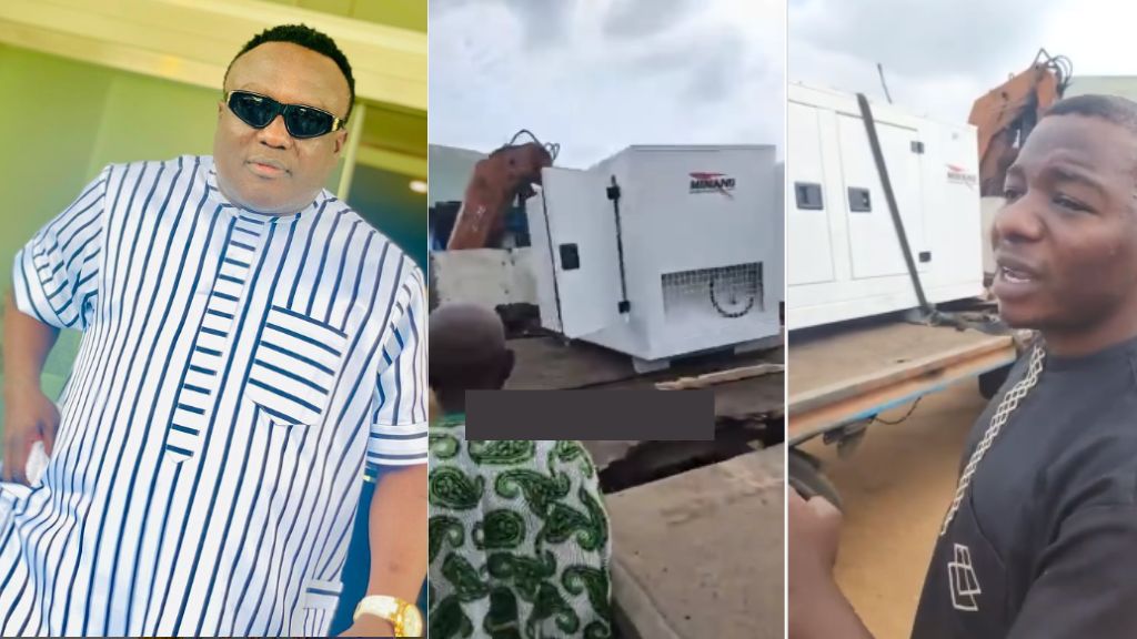 Saheed Osupa buys power generator for pastor who built house for ...