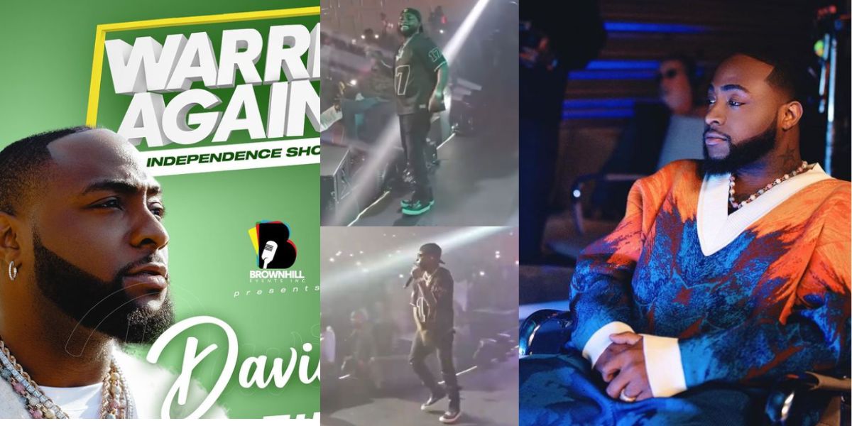 Singer Davido dishes out magnetic stage performance at the 21st ‘Warri ...