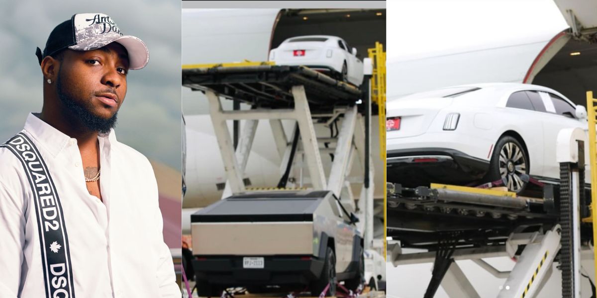 "OBO, the G.O.A.T" - Singer Davido left tongues wagging as he ships his ...