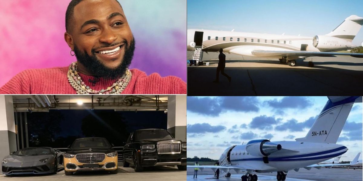 "So he has 2 private jets" - Nigerians freeze as video of Davido's ...