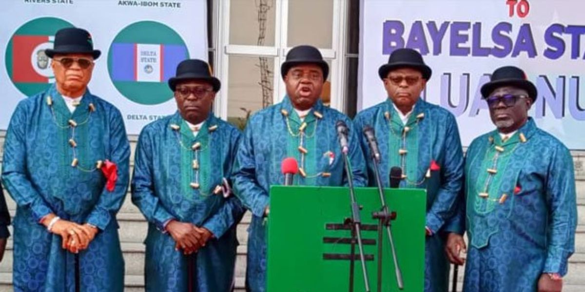 JUST IN: Bayelsa governor Duoye Diri emerges chairman of South-South ...