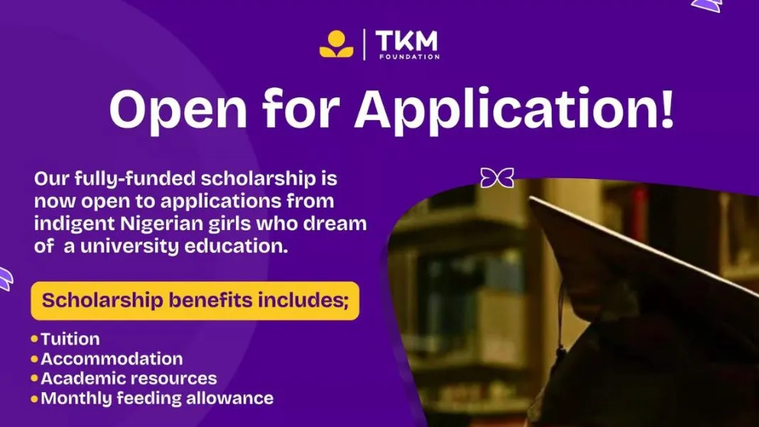 TKM Foundation Scholarship 2025 For Nigerians | Fully Funded | Intel Region