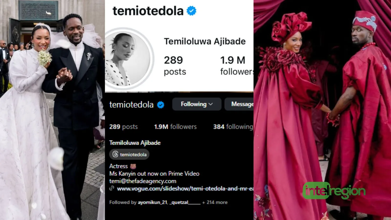 Temi Otedola drops her billionaire father’s name, takes up her husband ...