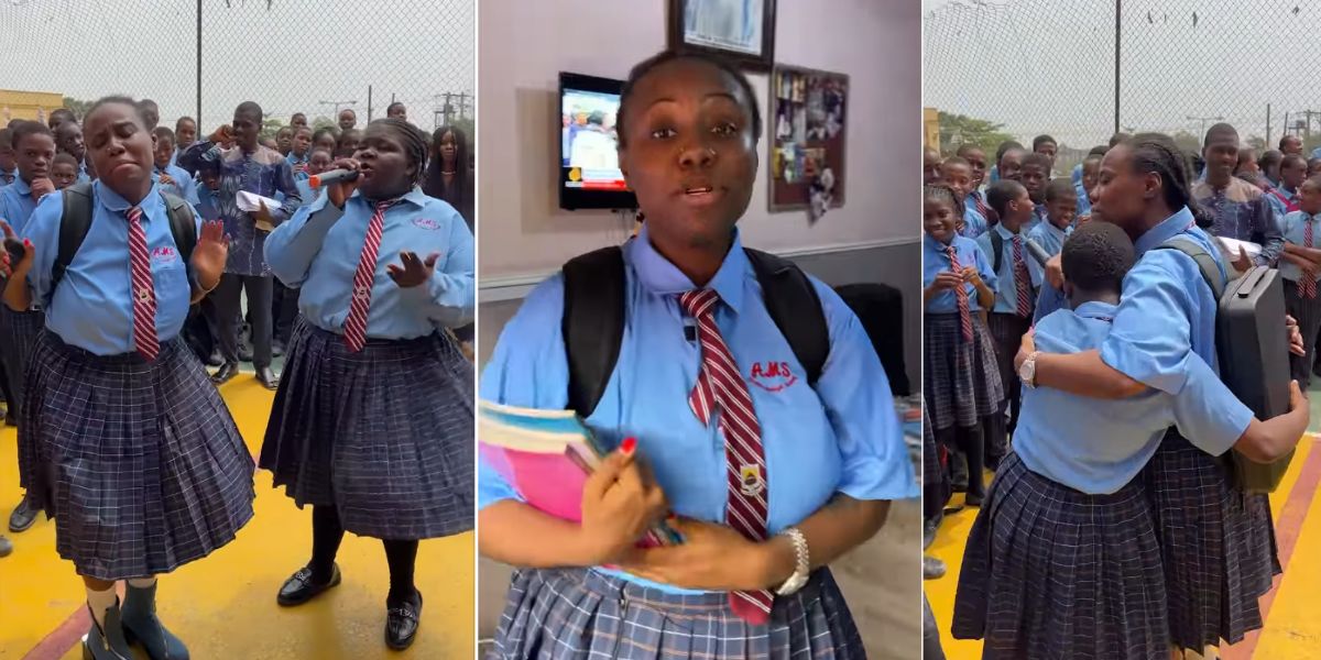 "This is so sweet to watch" - Singer Teni rocks uniform as she ...