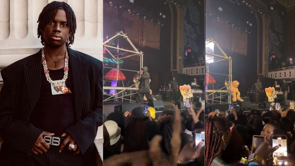 "This is so disrespectful" - Video trends as Rema left the stage at his ...