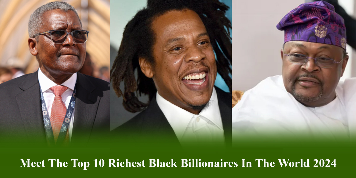 Meet the top 10 richest black billionaires in the world 2024 and their ...