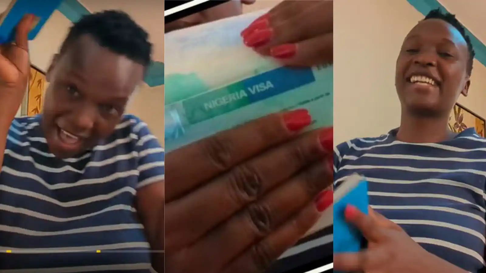 Ugandan lady superexcited after receiving Nigerian visa, says dream ...