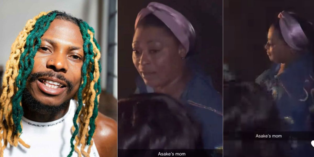 "She's so proud of him" - Video shows Asake mom dancing sweetly as ...