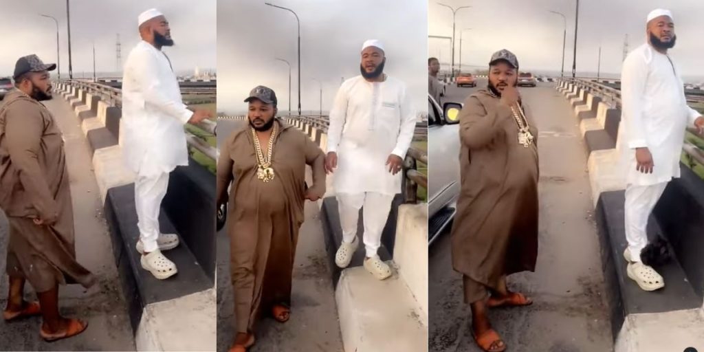 "Is he a twin?" - Viral video of Sam Larry and his alleged identical ...