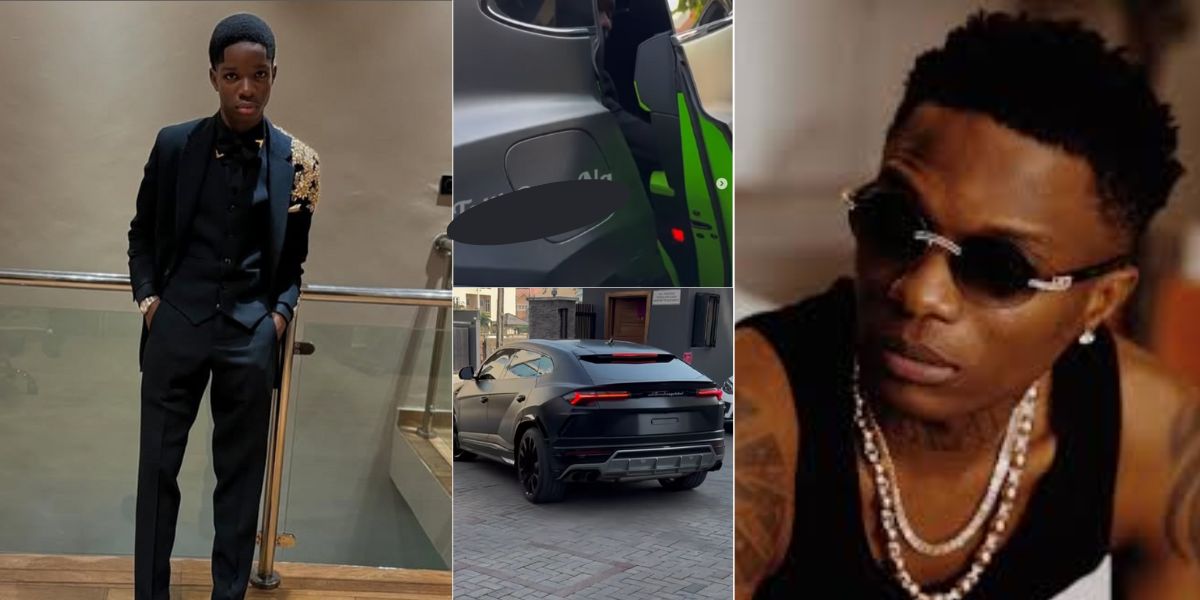 "Lion no dey born goat" - Reactions as Wizkid first son Boluwatife ...