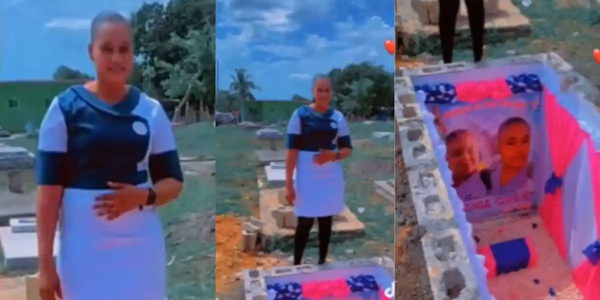 Woman who has cancer designs her own grave after being told she has ...