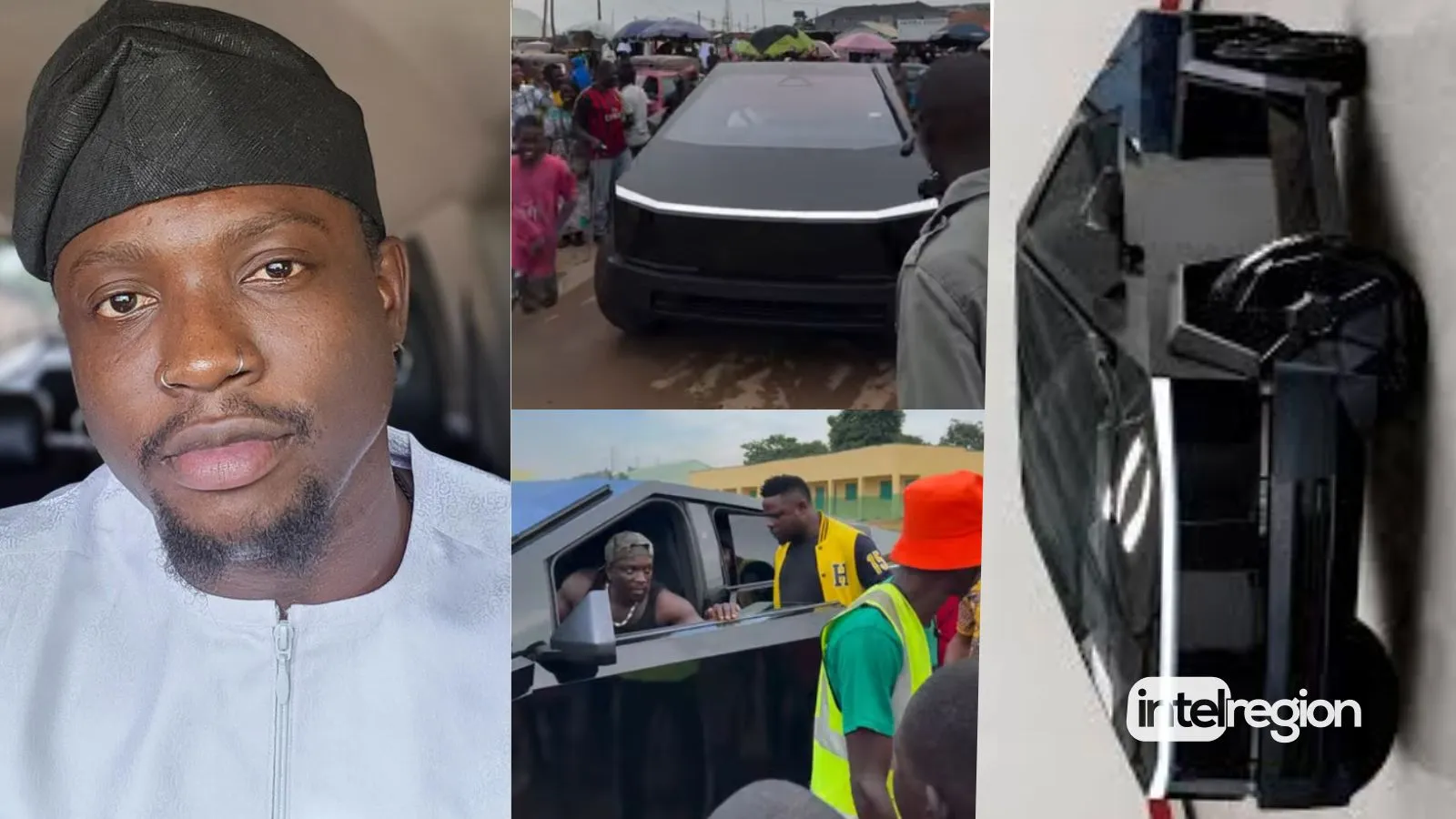 'God did': VeryDarkMan celebrates as he acquires 2024 Tesla Cybertruck ...