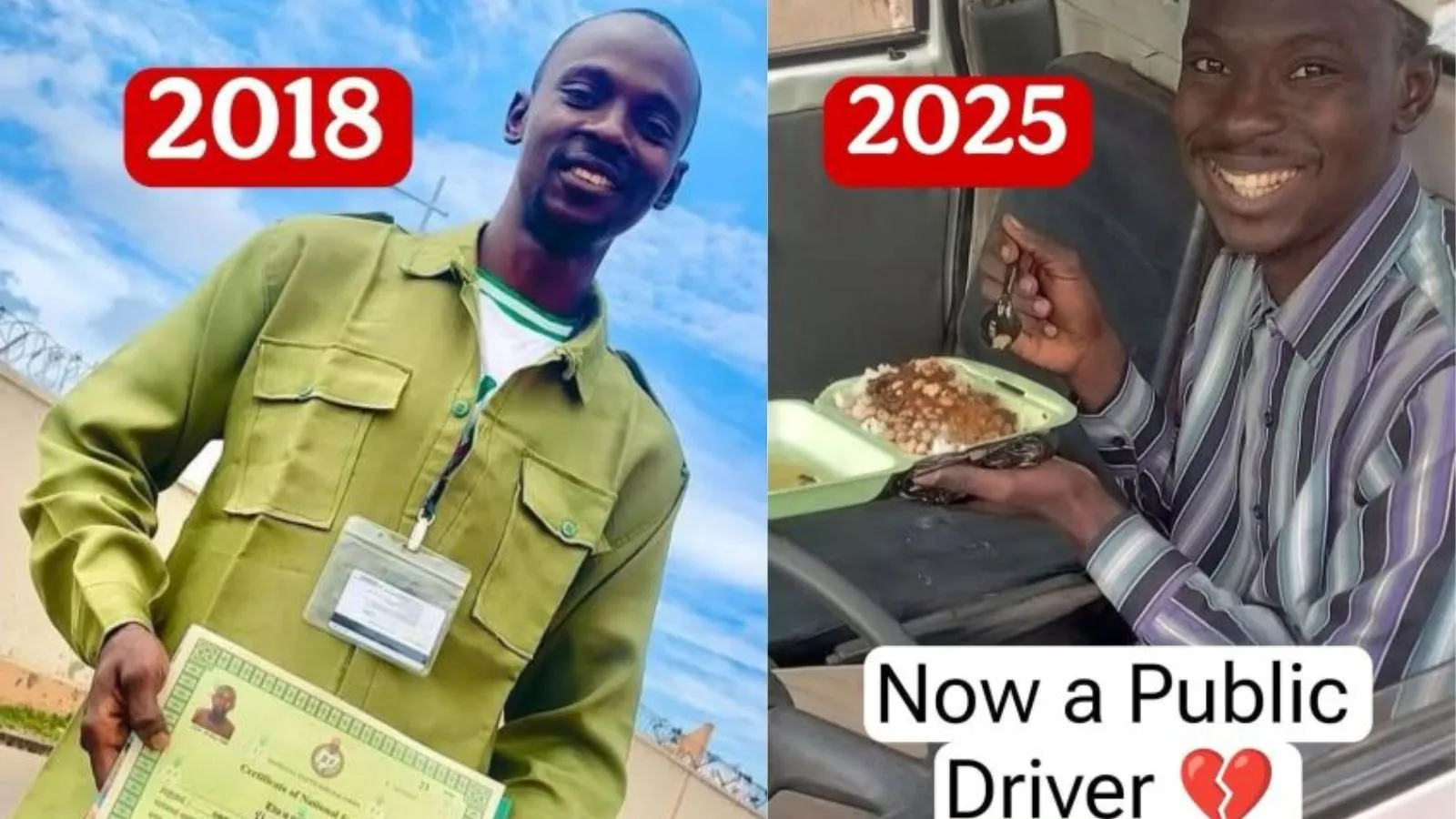 'Is a degree enough or not?': NYSC graduate of the year 2018 spotted ...