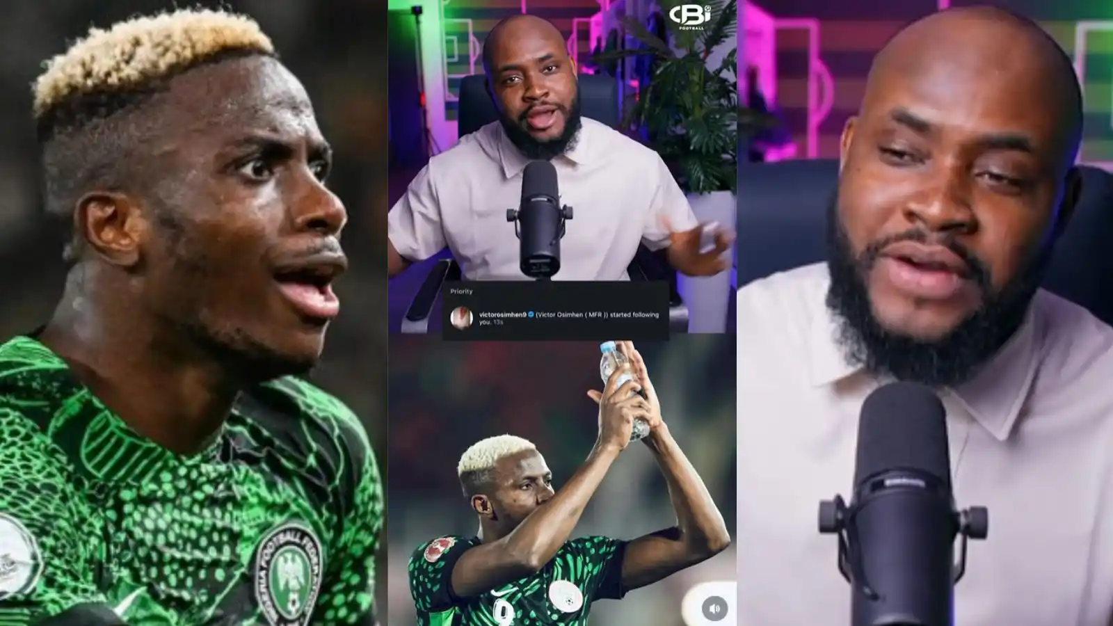 'No more fight': Osimhen reconciles with content creator who criticized ...