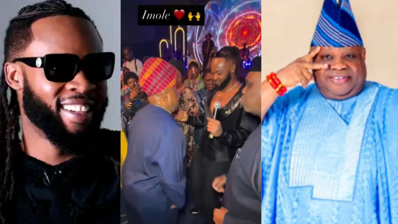'This man is such a delight': Singer Flavour laughs uncontrollably as ...