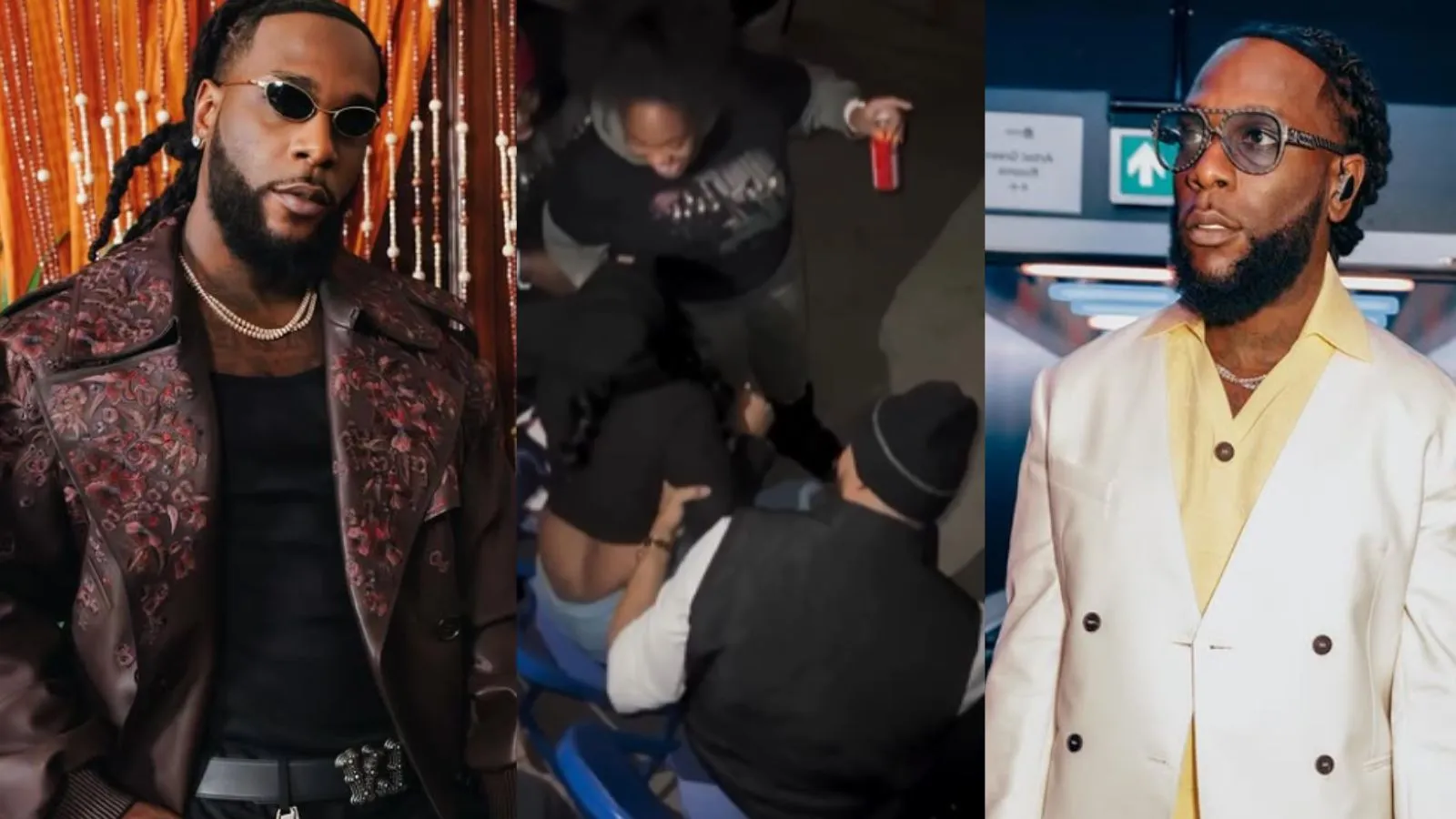 'Walahi, they must go': Moment Burna Boy stops his performance in USA ...